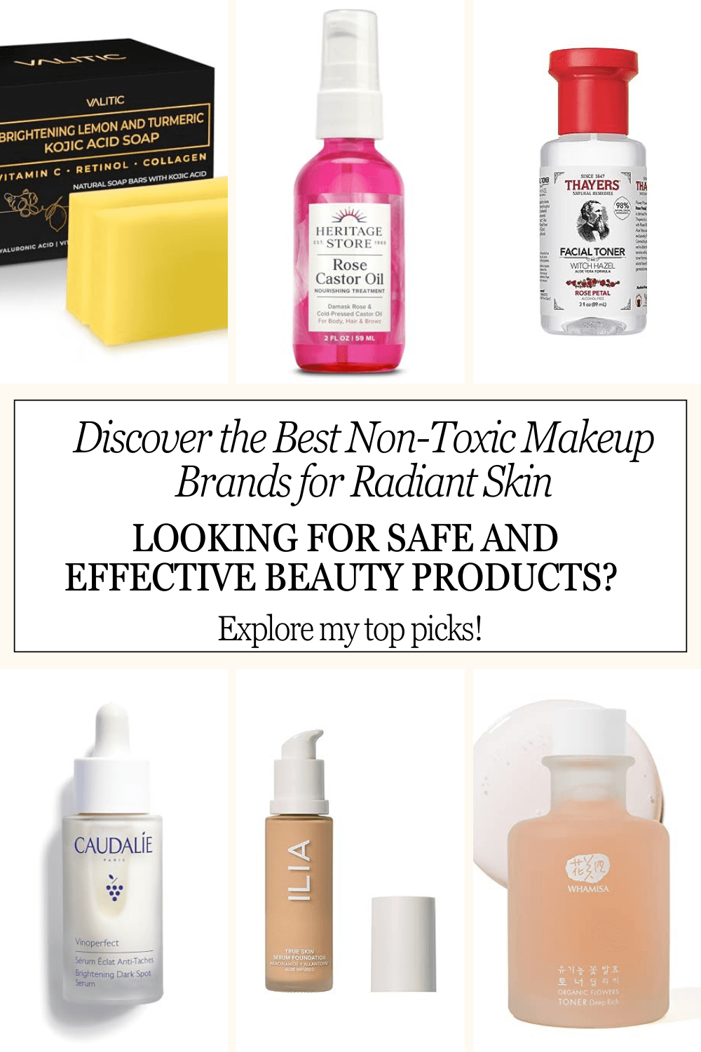 The Best Natural & Organic Beauty Products - Say No To Harsh Chemicals