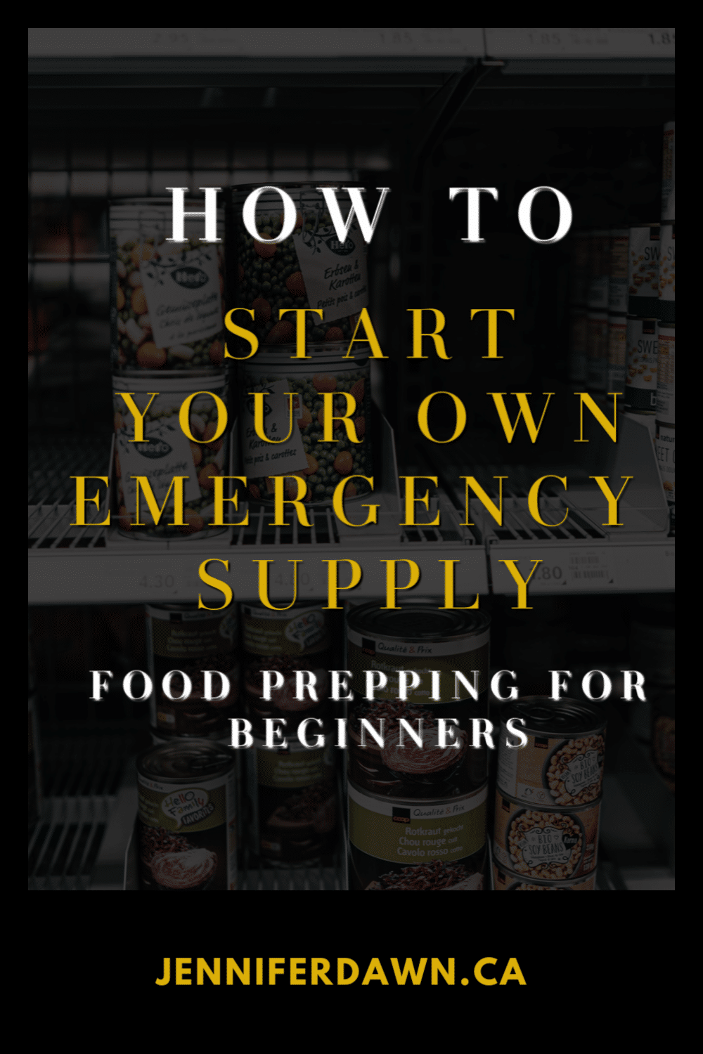 Quarantine Food List - Food Prepping List For Beginners