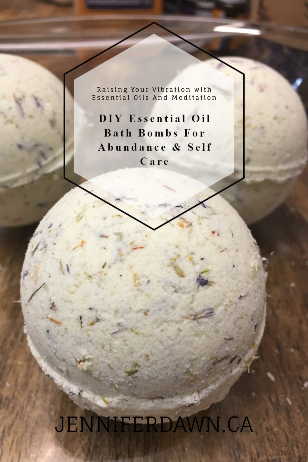 DIY Essential Oil Bath Bombs For Abundance & Self Care