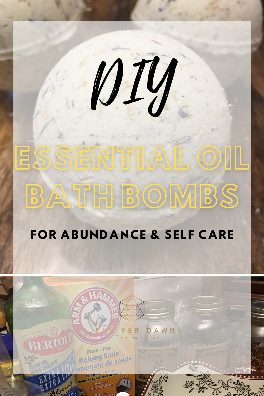 DIY Essential Oil Bath Bombs For Abundance & Self Care