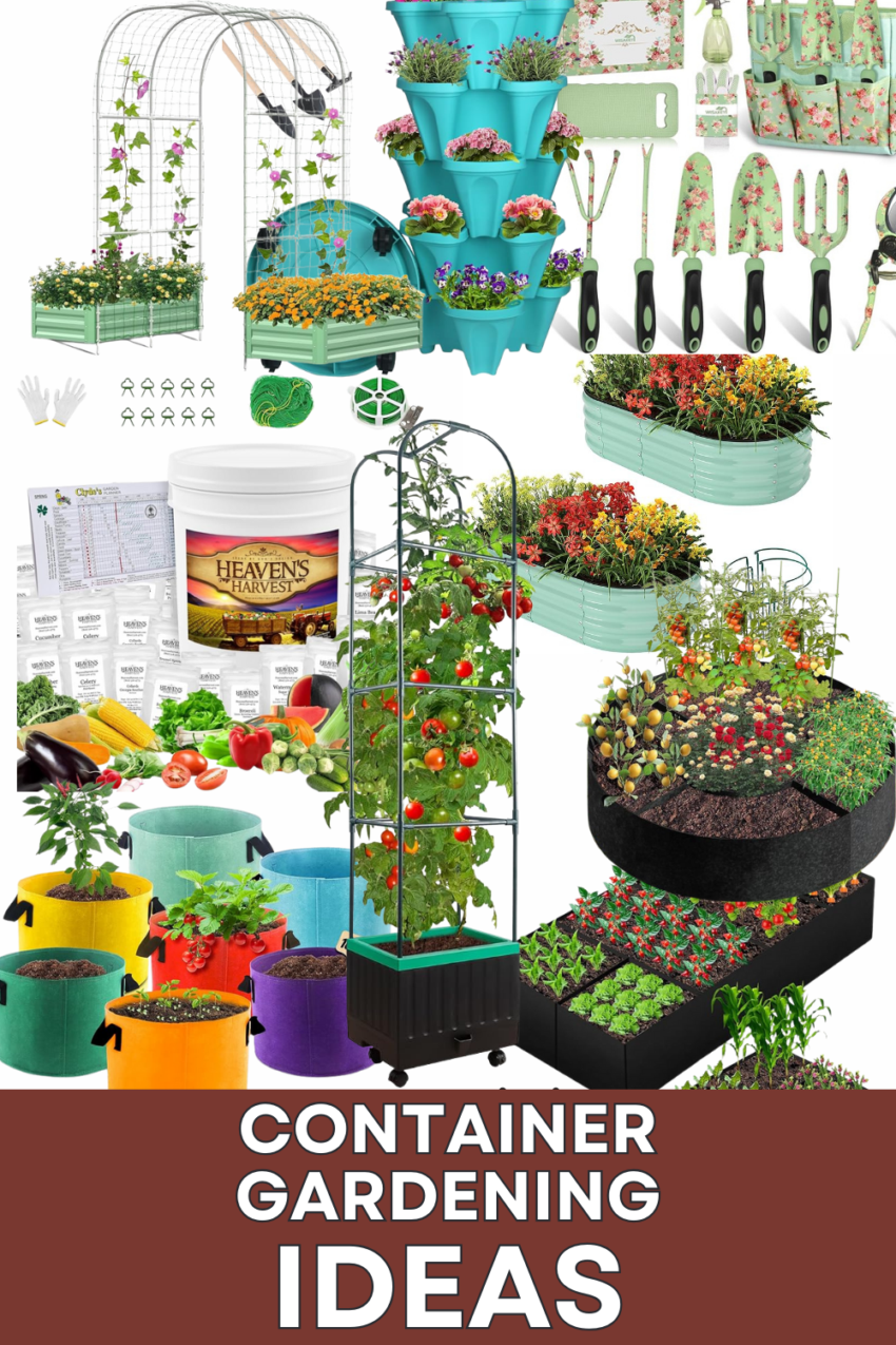 Self-Sufficient Container Gardening