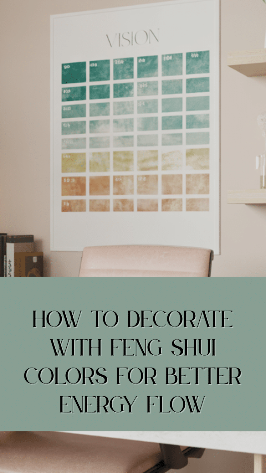 How to Decorate with Feng Shui Colors for Better Energy Flow