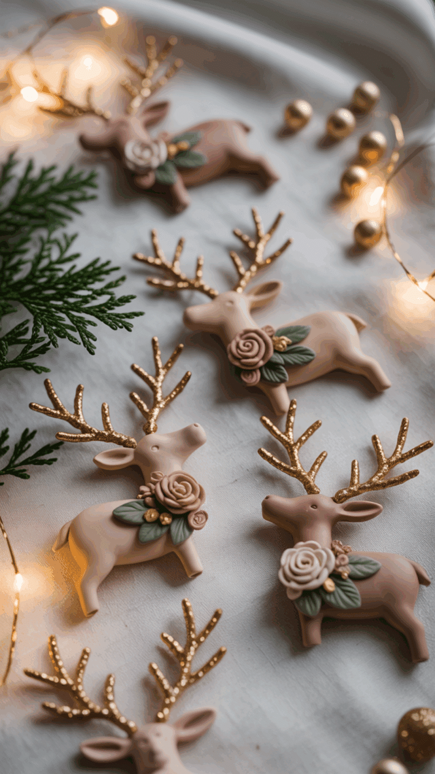 25 Easy Christmas Air Dry Clay Projects