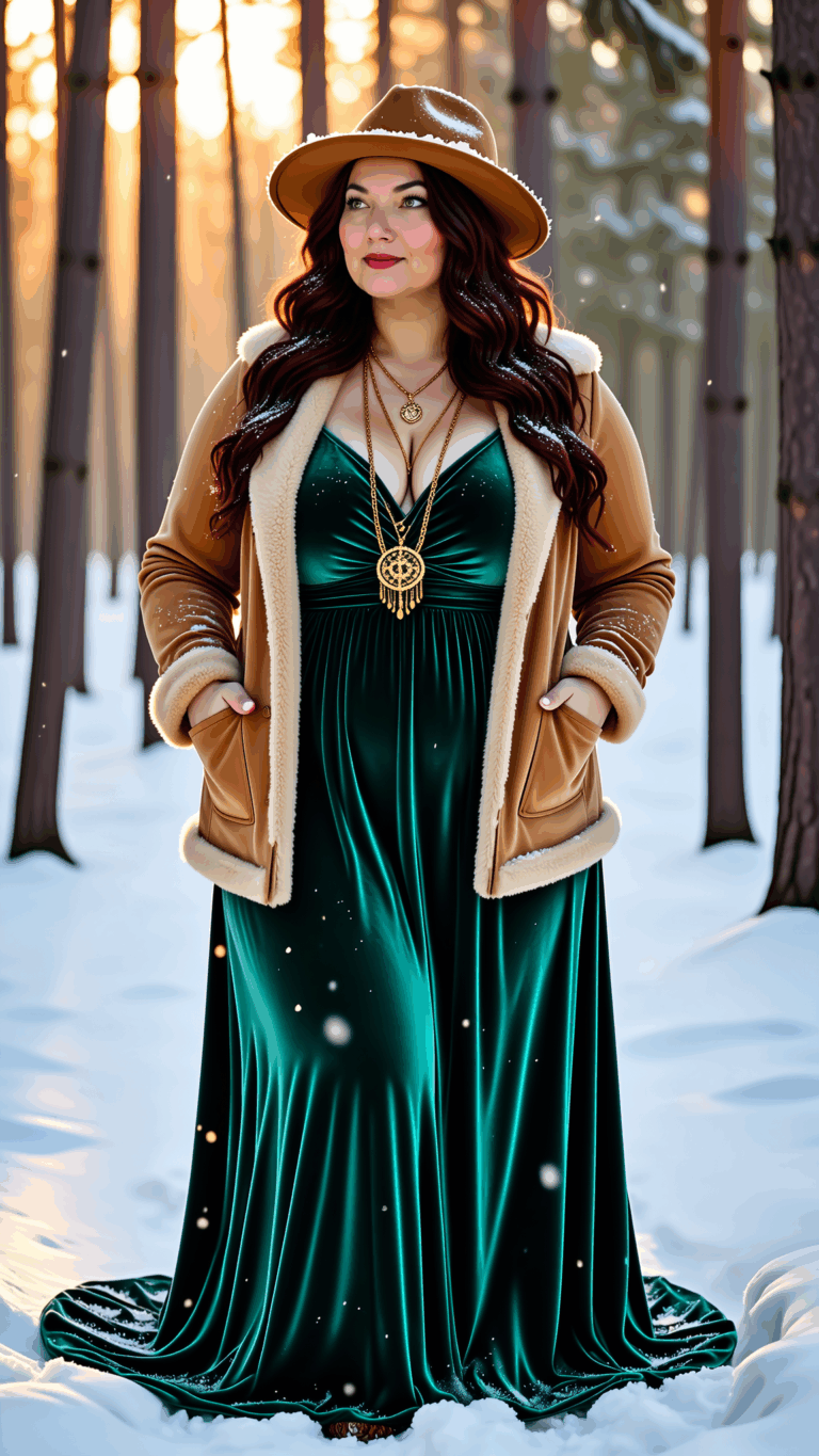 Boho Winter Outfits You’ll Actually Want to Wear