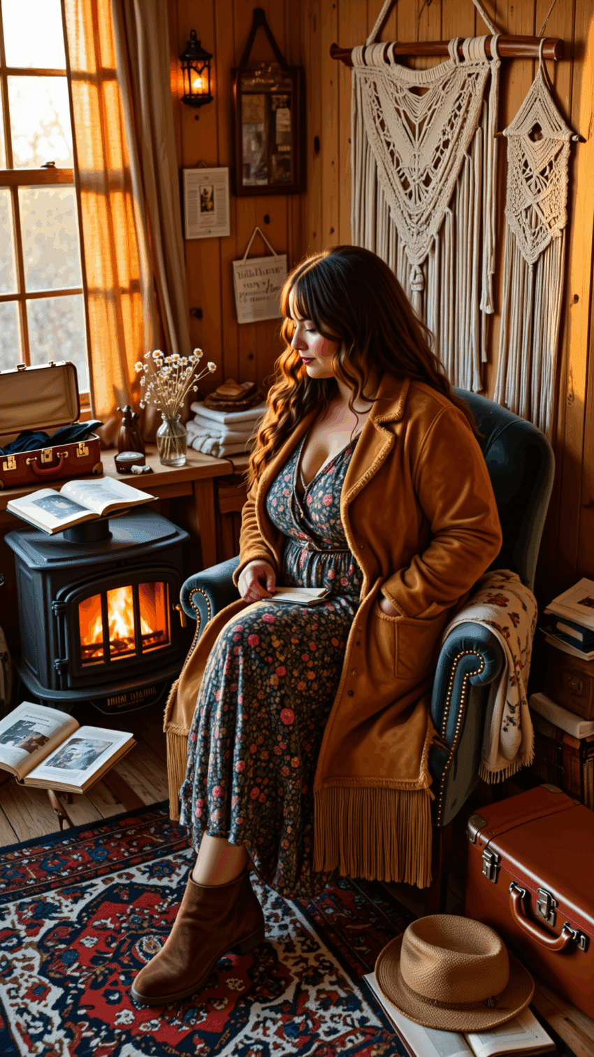 Boho Winter Outfits You’ll Actually Want to Wear
