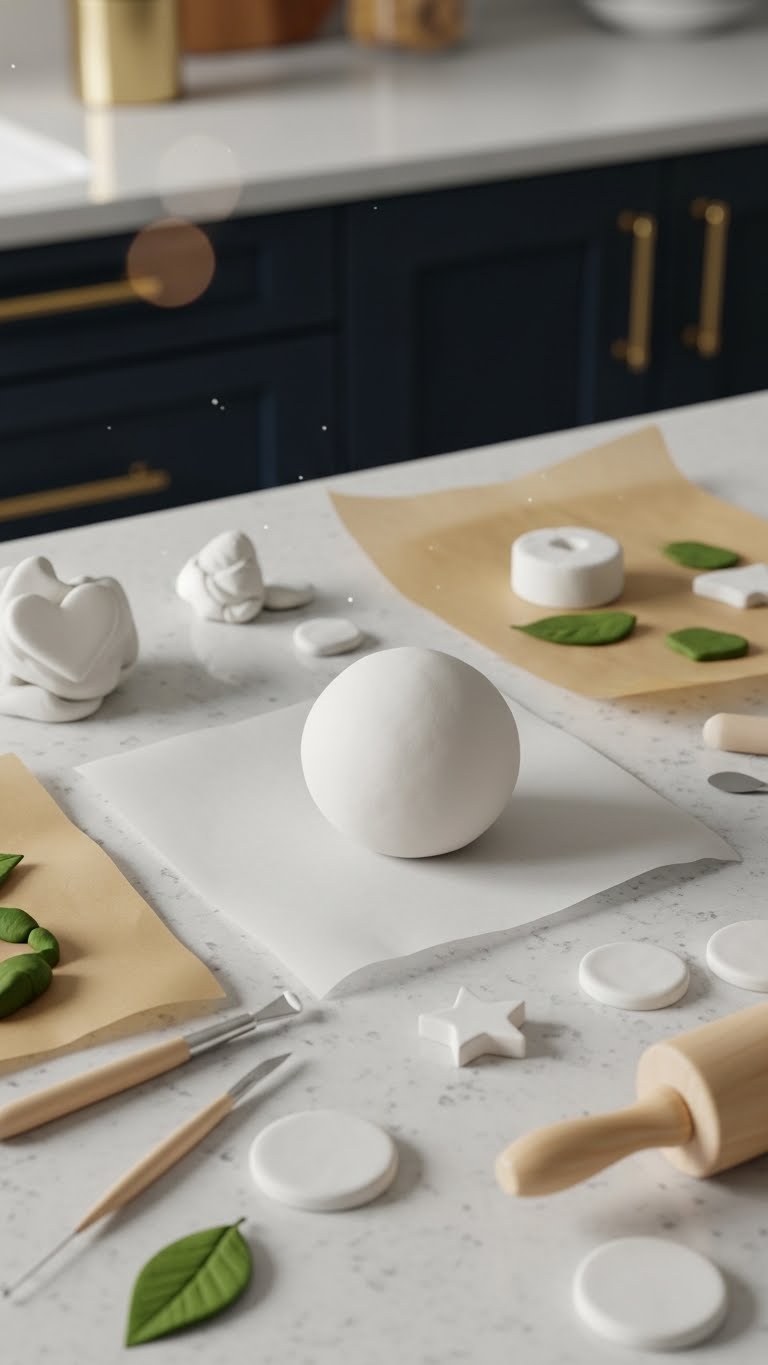 How to Make Air Dry Clay at Home (Easy Homemade Clay Recipe)