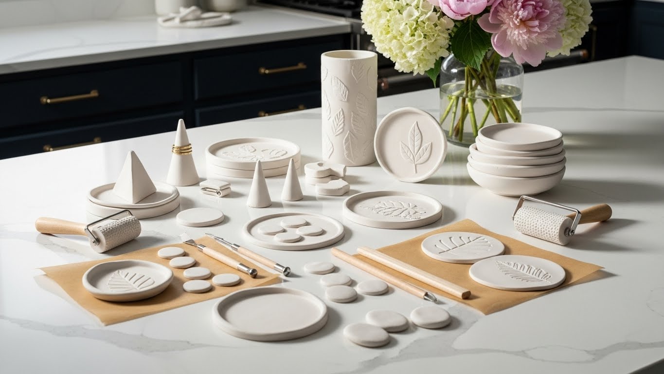 How to Make Air Dry Clay at Home (Easy Homemade Clay Recipe)