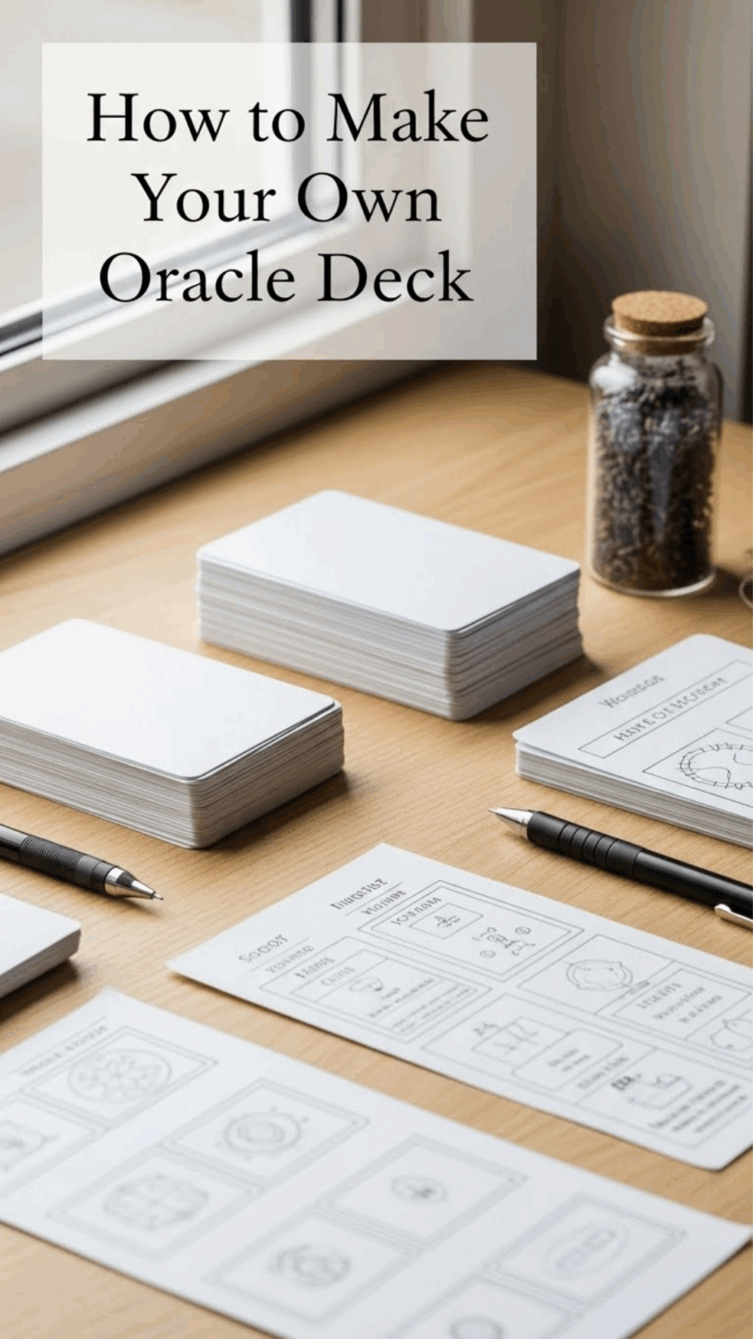 How to Create an Oracle Deck From Scratch