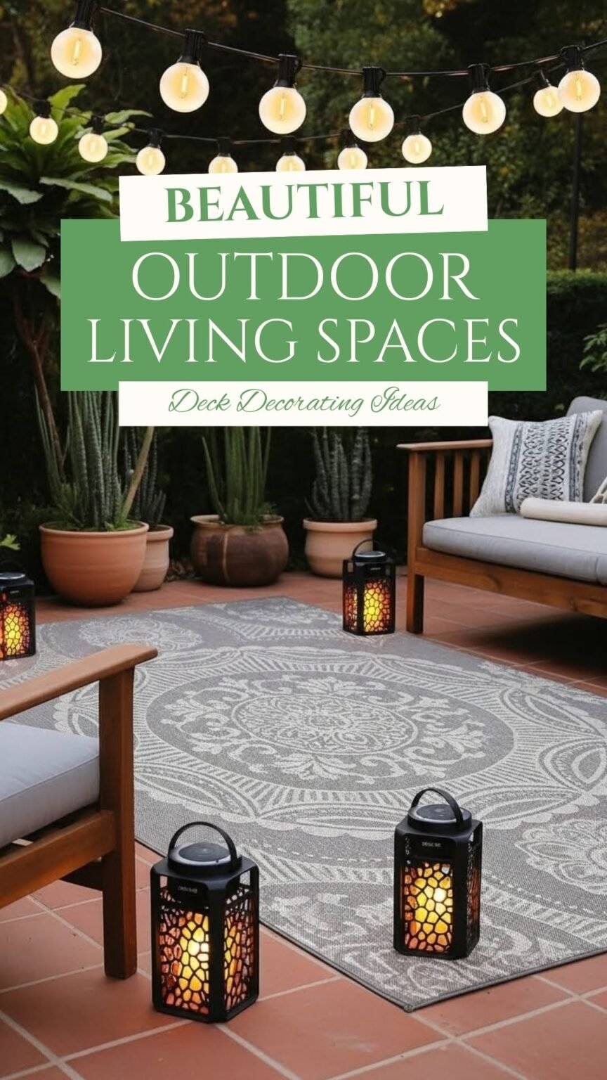 Outdoor Deck Ideas That Feel Like a Private Oasis