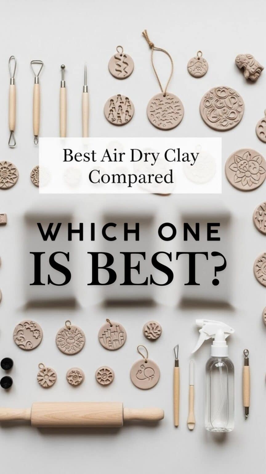 The Best Air Dry Clay for Crafts, Ornaments & Decor